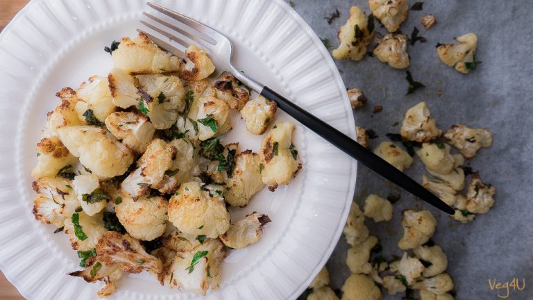 Kepti kalafiorai su žolelėmis - Veg4U